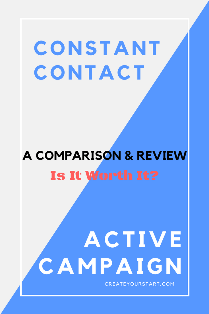 ActiveCampaign vs Constant Contact: A Comparison | Create Your Start